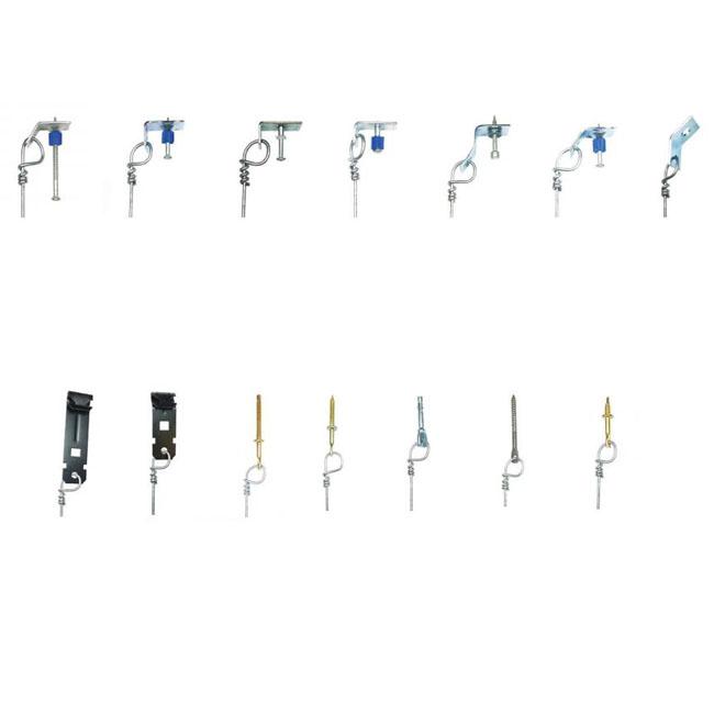 12 Gauge 6ft Grid Galvanized Ceiling Tie Wire Z Purlin Clip