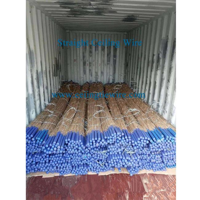 12ft 12 GA Ceiling Grid Hanger Wire For Suspended Ceiling 2.7mm Dia