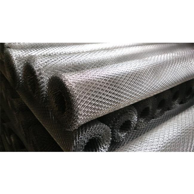 24in SS Expanded Metal Netting Mesh 0.8x1.6cm Diamond Shape
