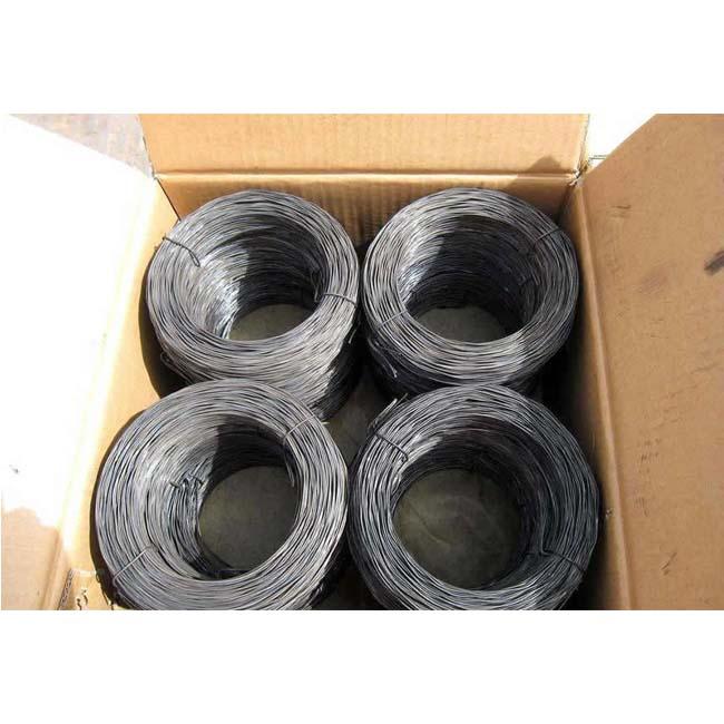 18 Gauge Soft Black Annealed Twisted Wire 1.25mm X 6 Strands Antirust