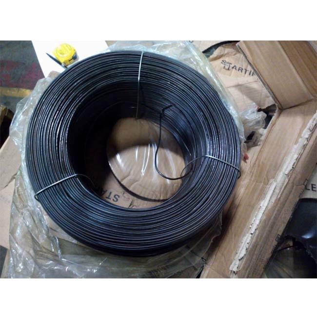 75KSI 100lbs Soft Black Annealed Baling Wire 9 Gauge Reinforcement Tie Wire