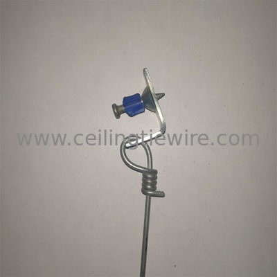 12 GA 8ft Suspended Drywall Ceiling Hanger Wire 1" Pin And Clip